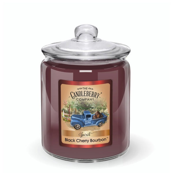 SPIRITS - Black Cherry Bourbon™, 3 - Wick, Candy Jar Candle - The ...